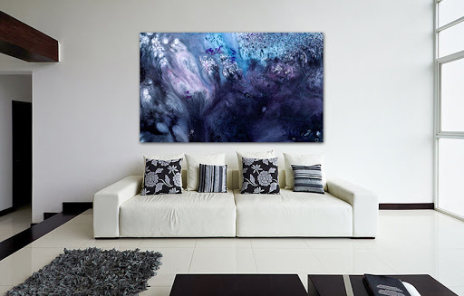 Finding Large Abstract Canvas Art UK - Allanisart | Original Abstract ...